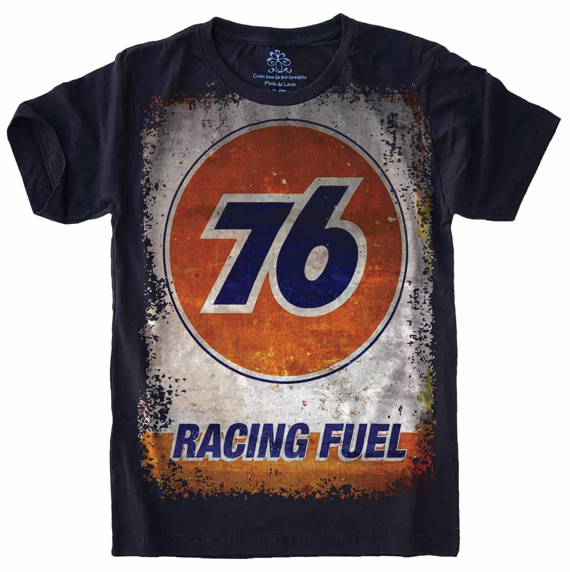 Camiseta Vintage 76 Racing Fuel S-597